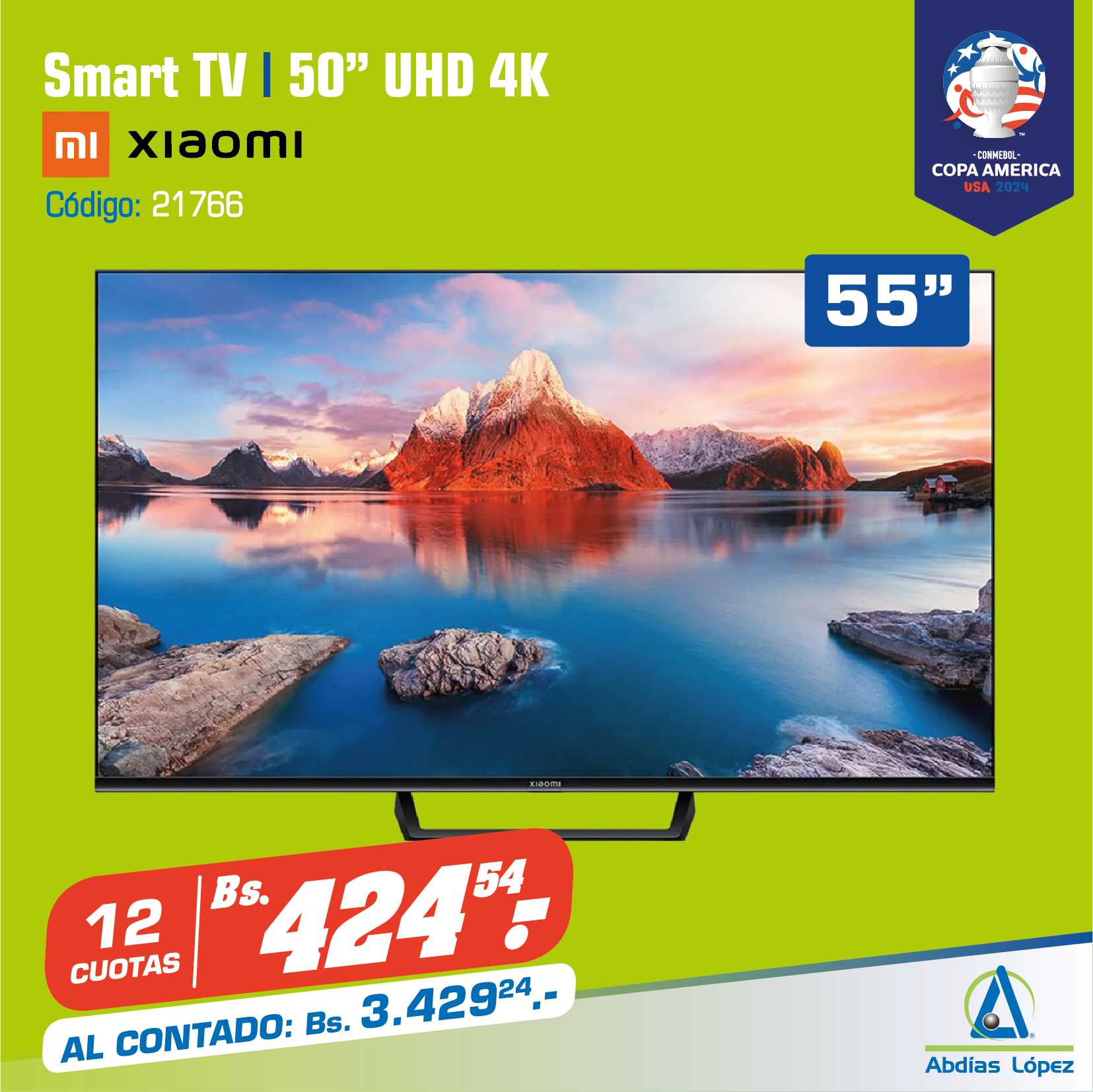 Televisor Xiami 50"