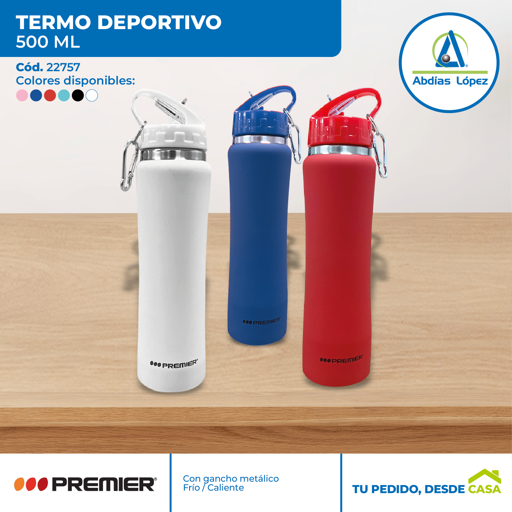 Termo Deportivo Mix de 500 ml